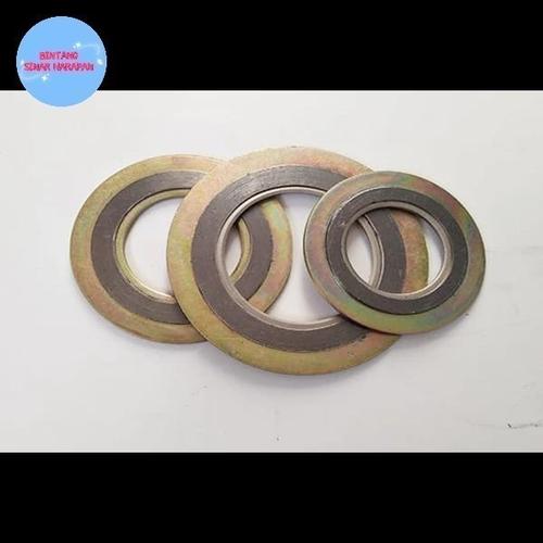 Jual Spiral Wound Gasket PN25 Carbon Steel 16" inch DN400 ( SWG PN25 CS ...