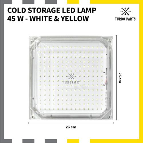 Jual Lampu LED Lamp Square Cold Room Cold Storage - White - Kota ...