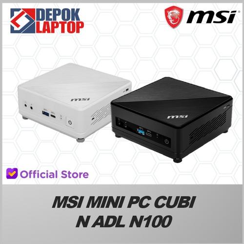 Promo MINI PC MSI CUBI N ADL INTEL N100 FULL SET / RAM / SSD / WIN 11 ...