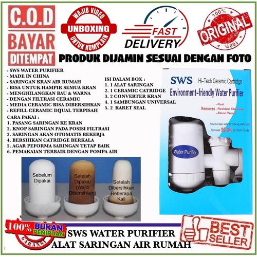 Jual SWS WATER FILTER / SARINGAN AIR MODEL TRANSPARAN - REFILL SWS ...