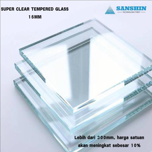 Jual KACA SUPER CLEAR TEMPERED 15MM GEMA BISA TEMPERED, BISA ASAHI ...
