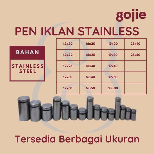 Jual PEN AKRILIK I PEN BAUT I BAUT AKRILIK I STAND OFF - 12x30 - Kab ...