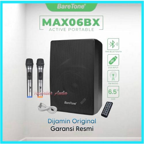 Jual Speaker Portable Active BareTone MAX06BX ( New Model ) Bluetooth ...