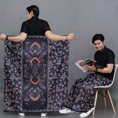 Jual sarung batik pekalongan - sarung batik halus motif terbaru - Biru ...
