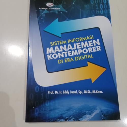 Jual Sistem Informasi Manajemen Kontemporer di era digital -Prof Eddy ...