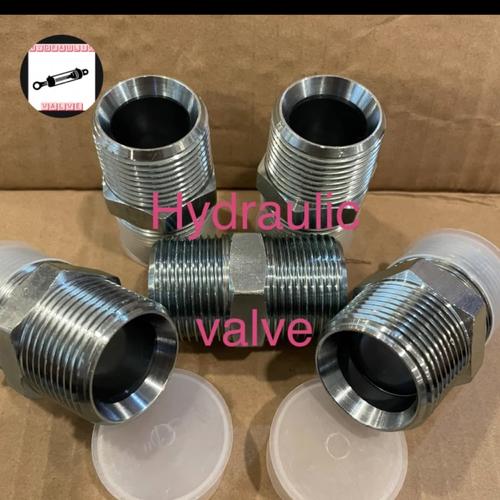 Jual Dobel nepel hidrolik 2 " inch npt x 2" inch npt / double nepple ...