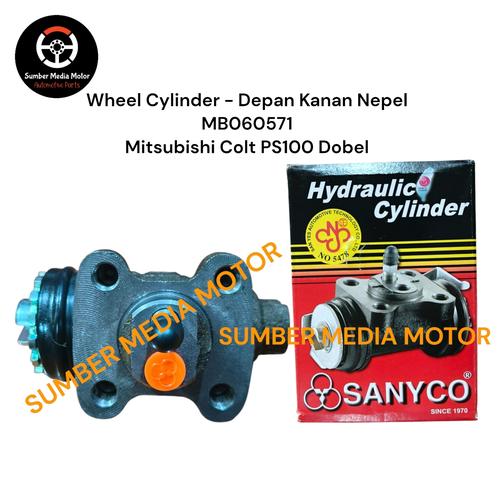 Jual Sanyco Wheel Cylinder Depan Kanan Nepel MB060571 Mitsubishi Colt ...