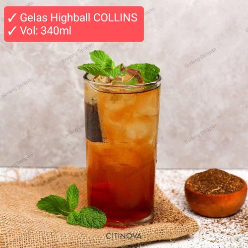 Jual Gelas Highball Collins 340ml CITINOVA FRESNO/Gelas Cocktail Jus ...