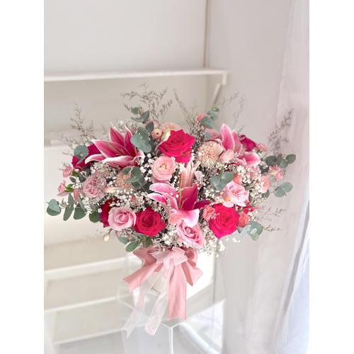 Jual FRESH BLOOM BOX MEDIUM SIZE - BOX BUNGA BLOOM BOX FLOWER BOX FRESH ...