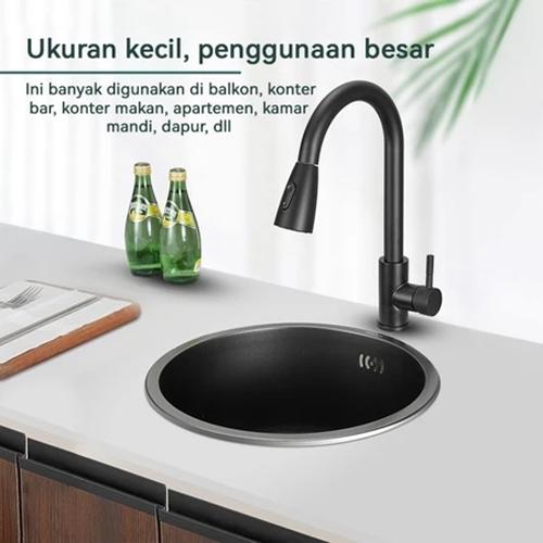Jual Bak Cuci Piring Bulat / Kitchen Sink Round Wastafel bar/Bak Cuci ...