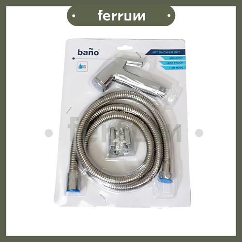 Jual [ FERRUM ] Jet Shower Closet Shower Toilet Bidet Chrome Komplet Set - Kota Semarang ...