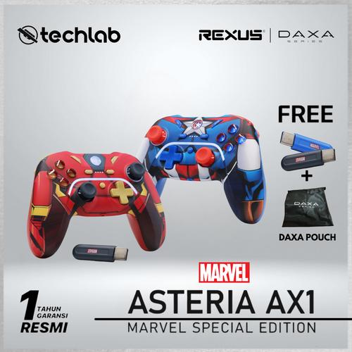 Jual Rexus Daxa Asteria AX-1 Wireless Gamepad Marvel Collaboration ...