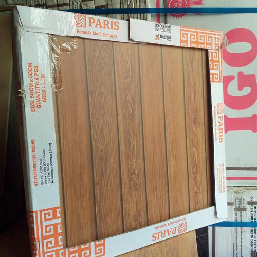 Jual Kramik Paris LUMBERWOOD 50x50 texture Matth - Kab. Bogor - Aditya ...