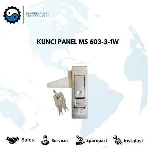 Jual Kunci Panel MS 603-3-1W - Push Button Silver untuk Box Panel ...