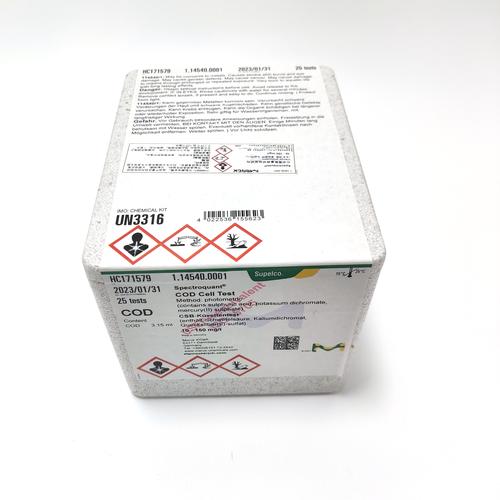 Jual MERCK COD Cell Test Metode: fotometrik 15 - 300 mg/l Spectroquant ...
