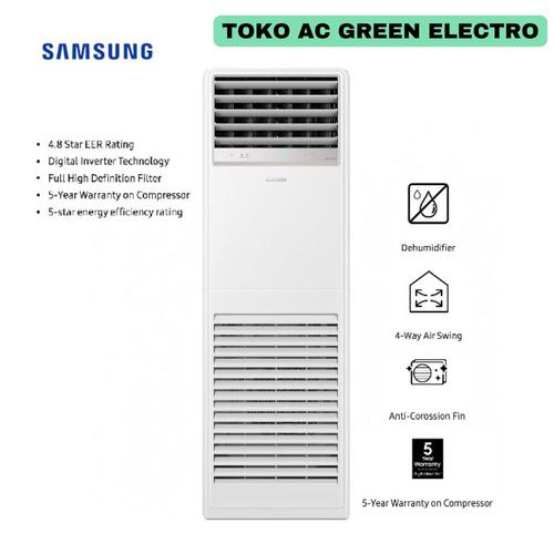Jual AC Samsung Floor Standing 6 PK AC048KNPDEC/SV Inverter Garansi ...