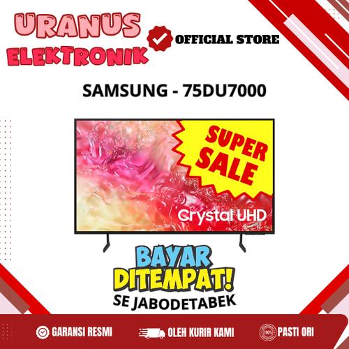 Jual Samsung 75DU7000 Smart LED TV 75 Inch Crystal UHD 4K Garansi Resmi ...
