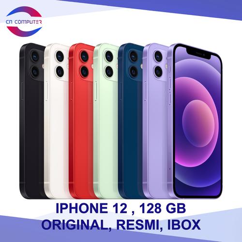 Jual IPHONE 12 128GB IBOX Original Resmi - Hitam - Kab. Bandung ...