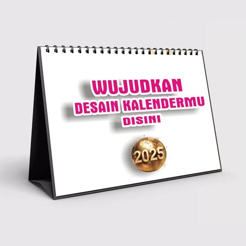 Jual cetak kalender meja 2025 - file siap cetak - 2 Sisi, Dwi wulan ...