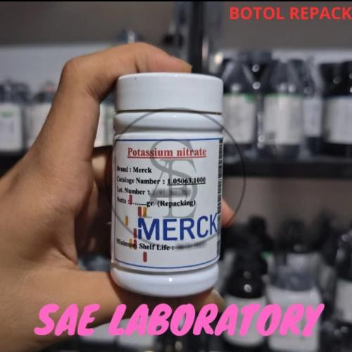 Jual POTASSIUM NITRATE / KALIUM NITRAT / KNO3 MERCK 105063 REPACK 1GR ...