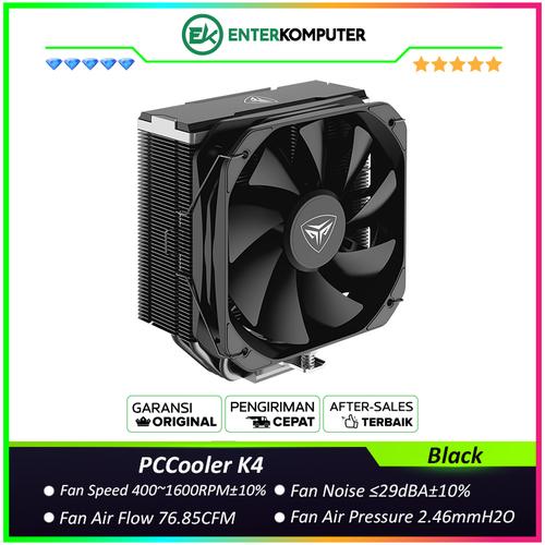 Jual PCCooler K4 Black CPU Cooler - Jakarta Pusat - Enter Komputer ...