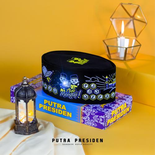 Jual Kopiah Anak LED~Peci Anak Karakter Lampu Led,Songkok LED(satu&dua ...
