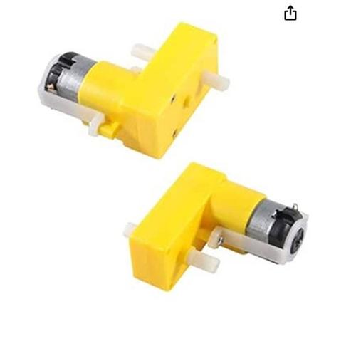 Jual MOTOR DC GEARBOX L SHAPE SINGLE SHAFT SMART CAR - SINGLE SHAFT ...