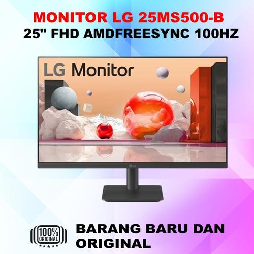 Promo MONITOR LG 25MS500-B 25" FHD AMD FREESYNC 100HZ Cicil 0% 3x ...