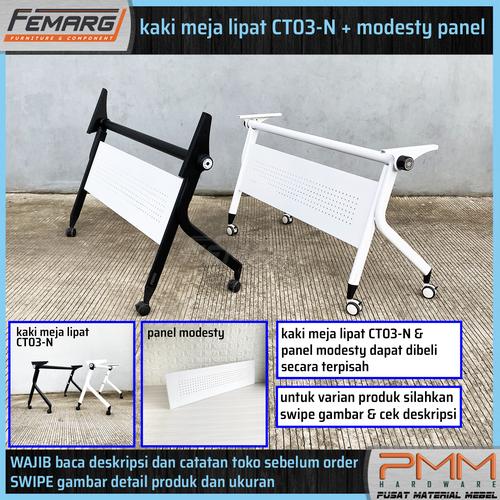 Jual kaki meja lipat CT03 N FEMARG | conference meeting folding table ...