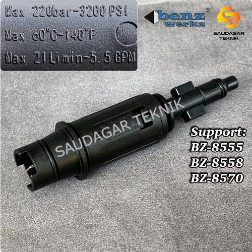 Jual Nozzle Pendek Putar Gun Jet Cleaner Benz High Pressure Tekanan ...