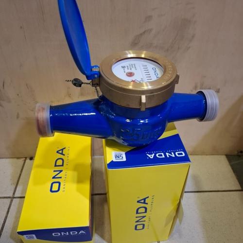 Jual Water Meter Onda 1 inch DN 25 mm Standart SNI + Tera Kalibrasi ...