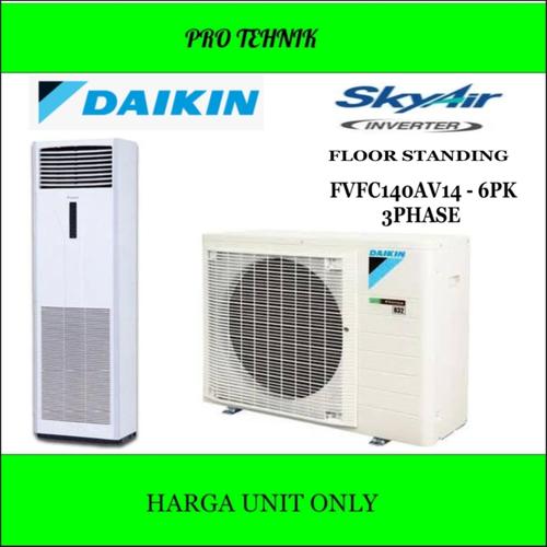 Jual DAIKIN FVFC140AV14 - 6PK 3PHASE (WIRELESS) AC FLOOR STANDING ...