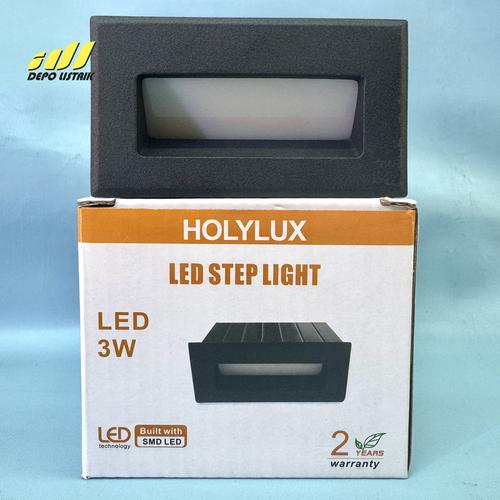 Jual Holylux led step light 3W small kecil pendek / Lampu tangga led 3 ...
