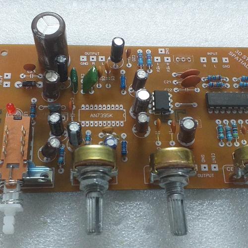 Jual kit spatializer 3D stereo audio processor tanpa ic AN7395K ...