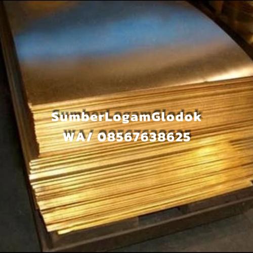 Jual plat kuningan lembaran 2mm x 360mm x 1200mm - Jakarta Barat ...