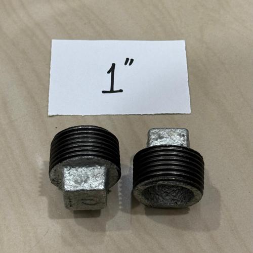 Jual Plug besi galvanis 1 inchi / tutup pipa galvanis drat luar - Kota ...