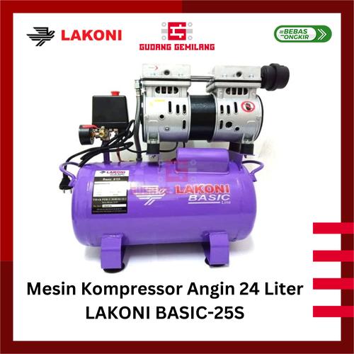 Promo Mesin Kompressor Listrik Udara Compressor 24 Liter Lakoni Basic ...