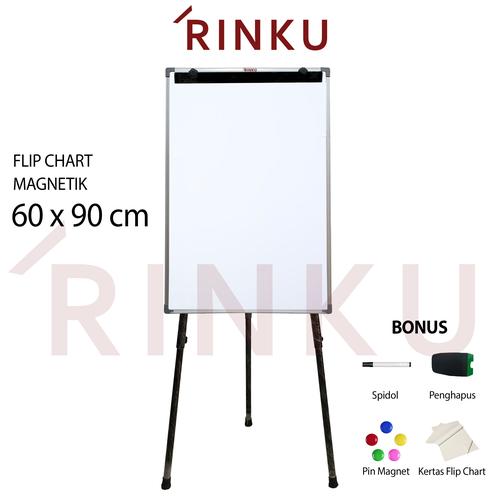 Jual Flip Chart Papan Tulis Magnetik Rinku 60x90 cm - Jakarta Barat ...