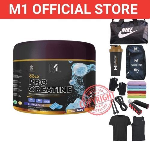 Jual Muscle First M1 Gold Pro Creatine Monohydrate 100% Pure 360gram ...