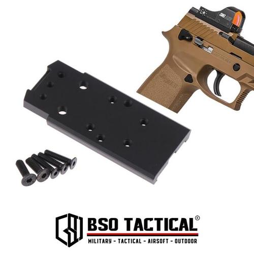 Jual Mount Base P320 M17 M18 Rear Sight Mount Plate Universal Red Dot ...