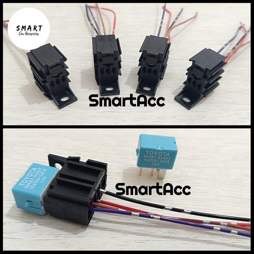 Jual Soket Socket Rumah Relay Relai Denso 4 Kaki Bangku Gandeng - Soket ...