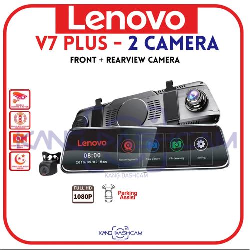 Promo Lenovo V7 Plus + Dual Camera Dashcam Car DVR Camera Mobil - V7 ...