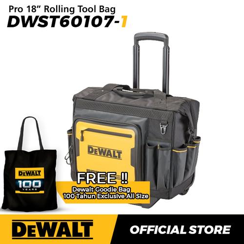 Promo Dewalt Pro Rolling Tool Bag / Tas alat 18" DWST60107-1 Cicil 0% 3x - Jakarta Barat ...