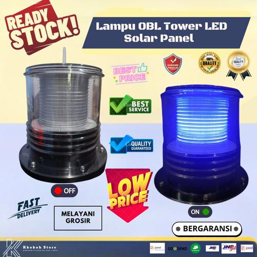 Jual Lampu OBL Tower LED Solar Panel BIRU / BLUE - Jakarta Selatan ...