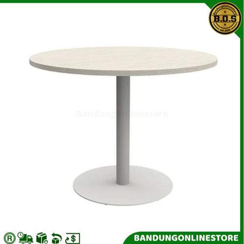 Jual Meja Rapat Bulat Elegan Iw Putih Sieben Meja Diskusi Meja Meeting ...