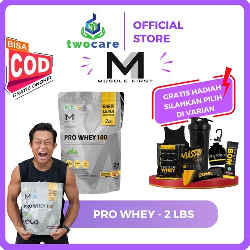 Promo Muscle First Pro Whey 100 2lb 2 lbs M1 Pro Whey Protein - Vanilla ...