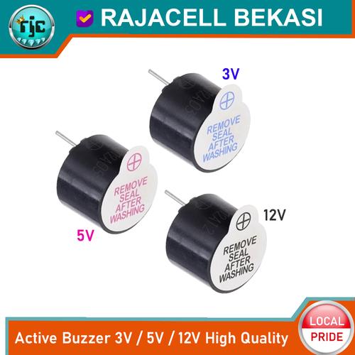 Jual Active Buzzer 5V High Quality Speaker buzer for Arduinoo ESP8266 ...