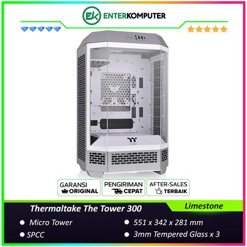 Promo Casing Thermaltake The Tower 300 Limestone Classic Vertical Micro ...