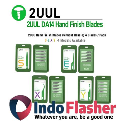 Jual 2UUL Hand Finish Blades (without handle) 4 Blades/Pack Mata Pisau ...