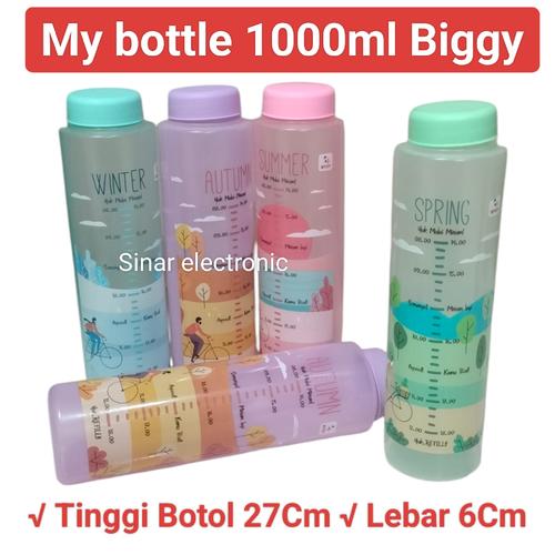 Jual My Bottle / Thumbler / Botol Plastik / Botol Minum Anak 1000ml bpa ...